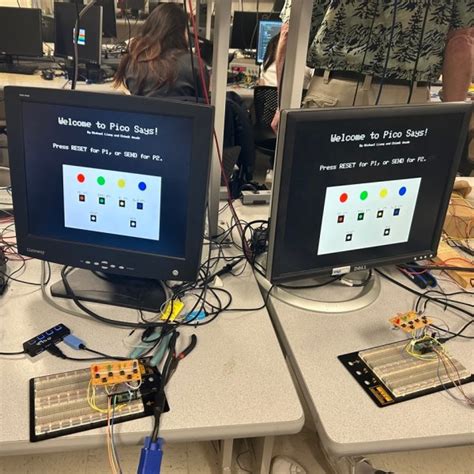 simon says with an rp2040 hackaday