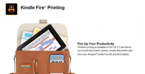 Epson Kindle Fire Printing Fires Up Productivity