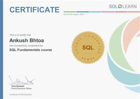Ankush Bhtoa On Linkedin Sololearn Sql
