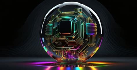 Premium Ai Image Abstract Technology Circuit Design Of A Computer Board And Processor Created