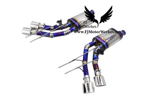 Mercedes Benz G63 Amg Titanium Valved Catback Exhaust System W463