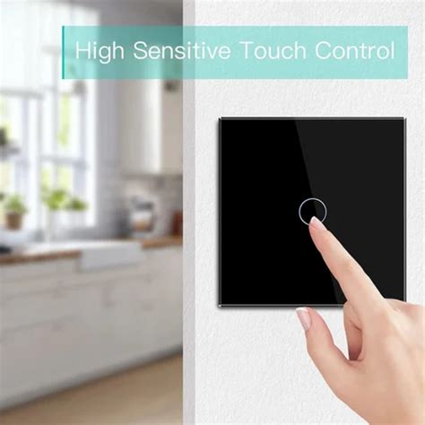 Capacitive A Gang Touch Switch Wifi Bluetooth Dual Mode With Neutral Wire M At Rs