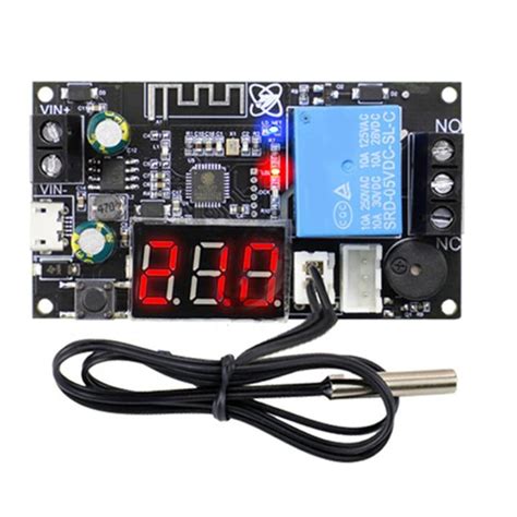 Xy Wftx Remote Wifi Thermostat Temperature Control Module Ntc 10k 0 5m Relay Switch Temperature