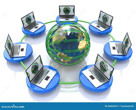 global computer network stock illustration illustration of network 49465810