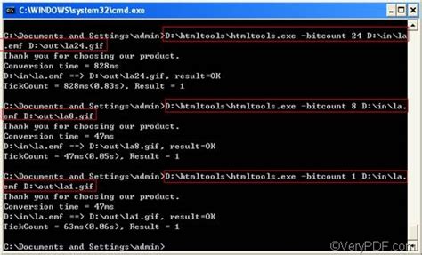 how to set color depth when convert emf to verypdf knowledge base