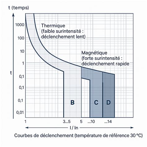 ⚡ Comprendre Les Courbes De Déclenchement Des Disjoncteurs B C D K
