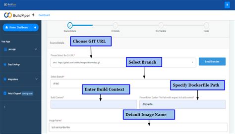 components of build buildpiper docs