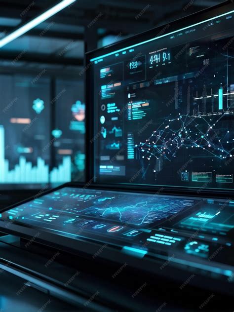 Scientific Data Analysis With Ai And Network Innovation Premium Ai Generated Image