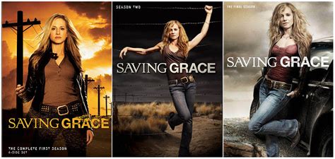 Saving Grace Complete Series 3 Pack Boxset On Dvd Movie