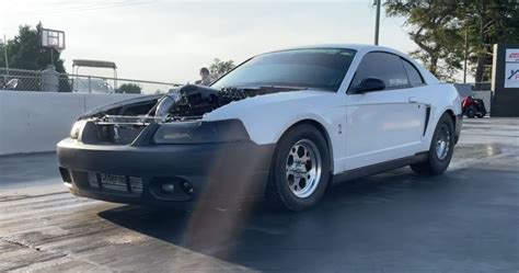 Watch This 1000 Hp Ford Mustang Cobra Lay Down Some Serious Speed At