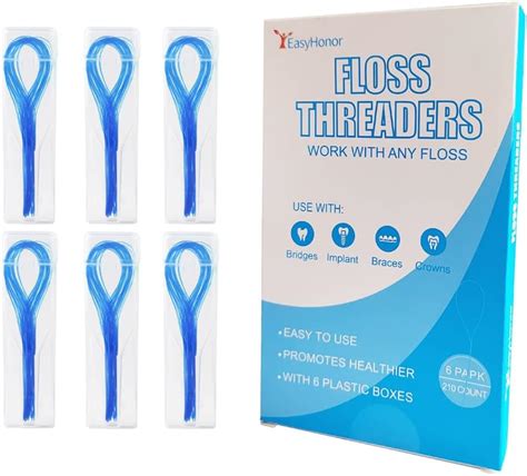 Glide Threader Floss 30 Single Use Packets Each Value Pack Of 2 Health And Household