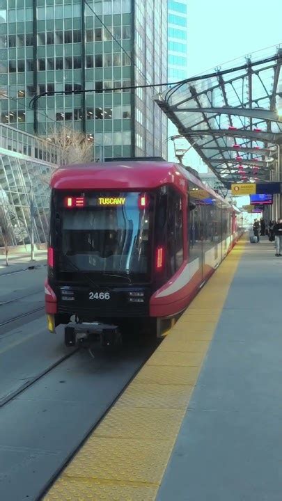 3 Car S200 Ctrain At 7th Street Station Calgary Calgarytransit Youtube
