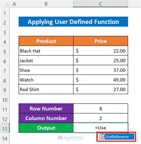 How To Reference Cell By Row And Column Number In Excel 4 Methods
