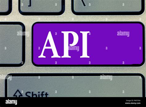 Word Writing Text Api Business Concept For Tools For Building Software Computer Programming