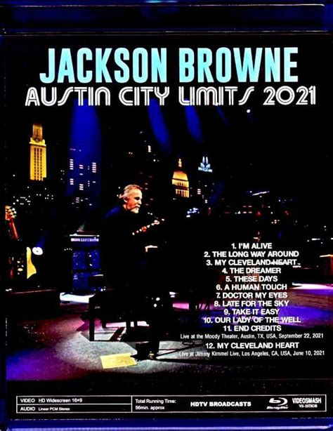 Jackson Browne Jackson Browne Tx Usa 2021 Blu Ray Version Sakura Record