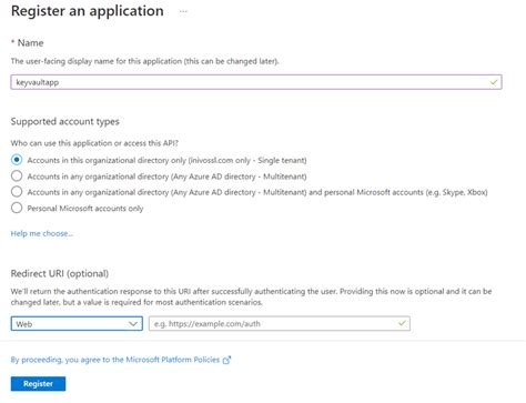 Access Azure Keyvault Secrets Through Nodejs Application Dev Community