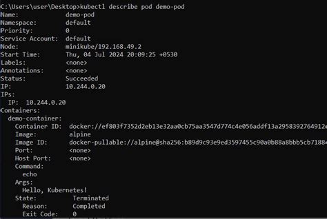 Using Commands And Arguments In A Kubernetes Pod Geeksforgeeks