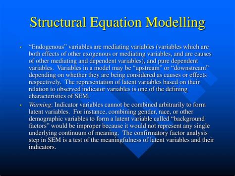 Ppt Structural Equation Modelling Powerpoint Presentation Free Download Id3923215