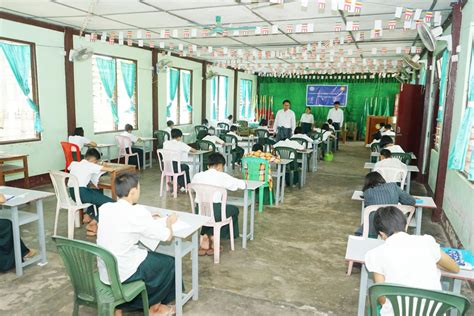 ရခိုင်ပြည်နယ် မောင်တောမြို့၌ ကျောင်းကျန်းမာရေး သီတင်းပတ်အထိမ်းအမှတ် စာစီစာကုံးနှင့် ပန်းချီပြိုင