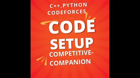 Companion Extension Codeforcessolutions Competitiveprogramming Coding Problemsolving YouTube