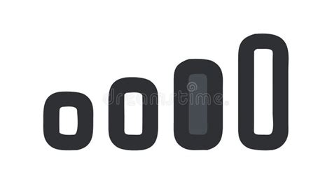 Network Bars Icon Outline Vector Signal Graphic Element Symbol Design Vector Design Generative
