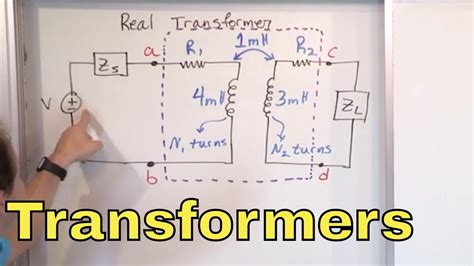 Electrical Step Up Transformer Diagram