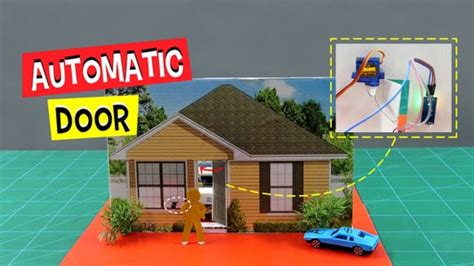 Automatic Door Opening And Closing System Using Ir Sensor And Servo