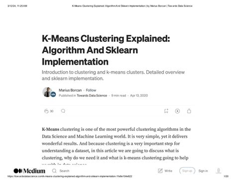 K Means Clustering Explained Algorithm And Sklearn Implementation By