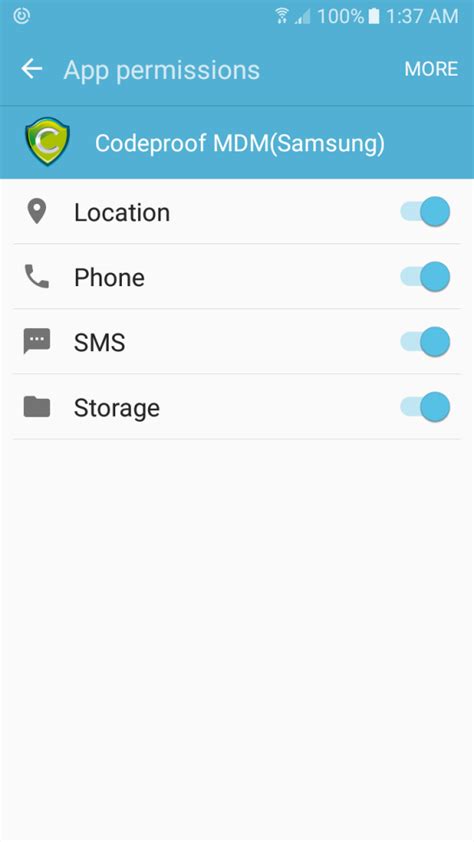 How To Enable Android App Permissions Customer Support And Training