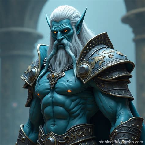 Eredar Male Ruler Stable Diffusion Online