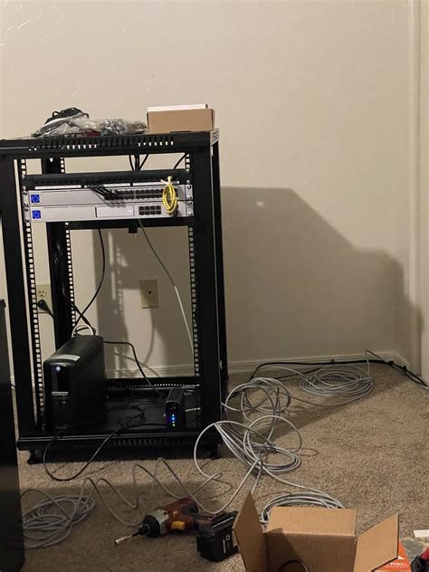 Installed The Network Stack At Least… Kinda… I Mean Its Up So The Wife Cant Kill Me For That