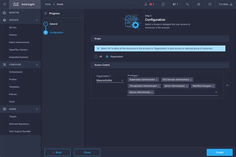 creating and assigning roles in intersight broadcaststorm