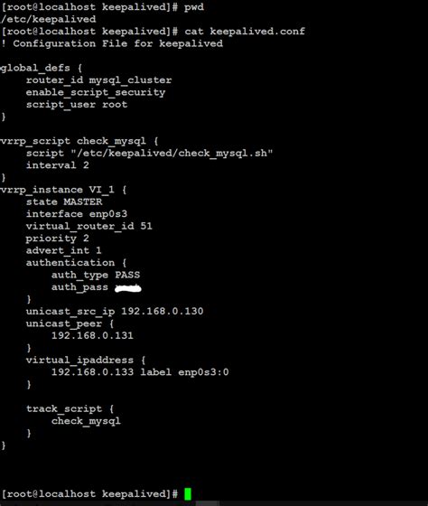 Mysql安装部署 Keepalived高可用版mysqlkeepalived Csdn博客