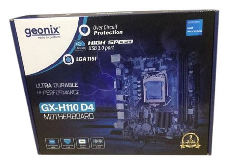 Geonix Gx H110 D4 Motherboard At ₹ 4000 Piece Computer Motherboard In New Delhi Id