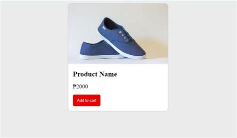 How To Create A Card Component With Image In Css John Michael Balbarona