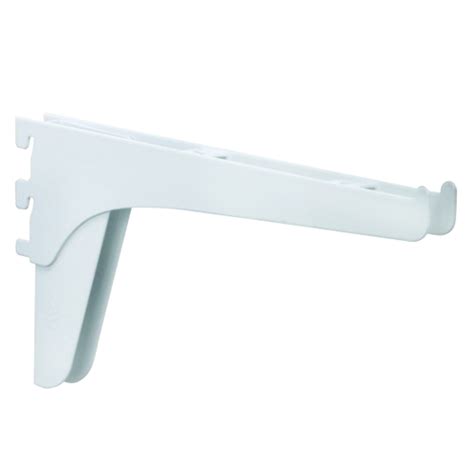 Knape And Vogt 18 Kv185 Heavy Duty Double Slot Shelf Bracket White