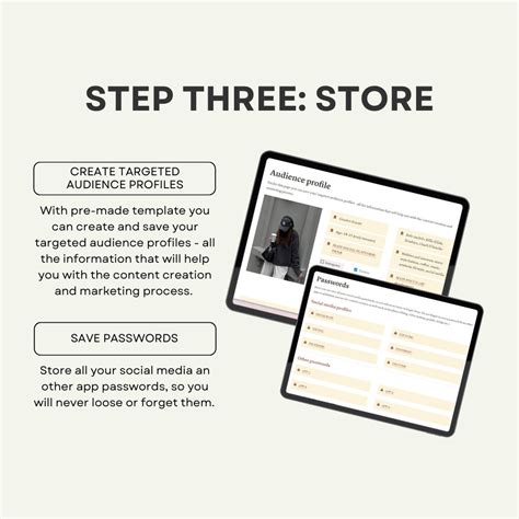 Notion Template Social Media Content Creation Planner Content