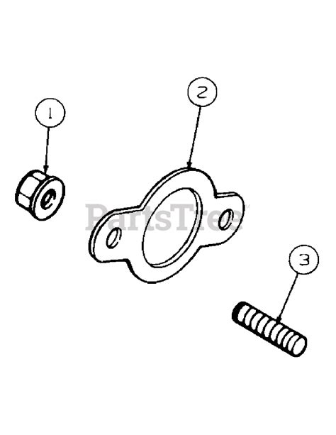 Cub Cadet Gt 2554 14a 2a7k010 Cub Cadet 54 Garden Tractor 2005 2008 Exhaust Parts