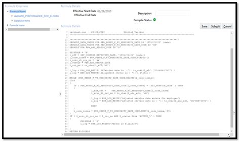 Learn Arrays In Oracle Fusion Fast Formulas With Example Iavinash