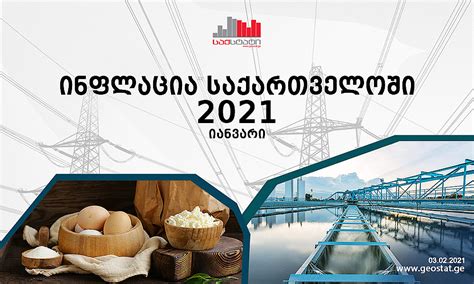 ინფლაცია საქართველოში 2021 წლის იანვარი