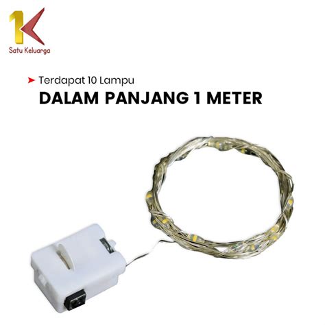 Jual Satu Keluarga Lampu Kawat Led Tumblr C Dekorasi Outdoor Dan Indoor Lampu Led Kawat Strip