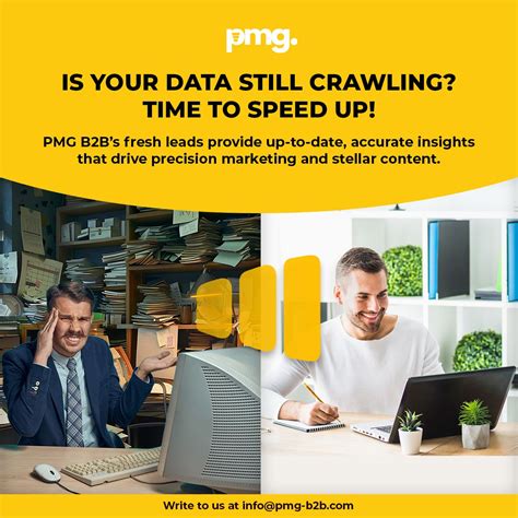 Proffer Media Group Pmg B2b On Linkedin Tired Of Slow Moving Outdated Data Speed Up Your