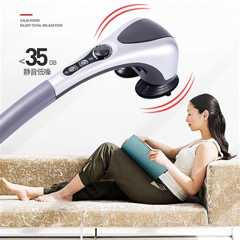 Handheld Double Head Massager Techno Health