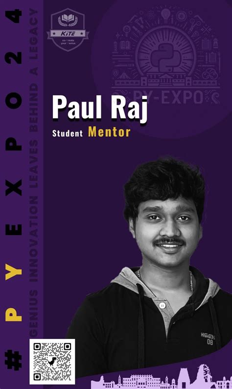 Pyexpo2024 Python Mentorship Kgisl Paul Raj B