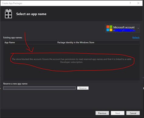 Visual Studio Crashes When I Associate My App With The Store Stack