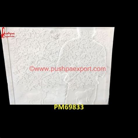Antique White Marble Stone Wall Tile Silver Furniture White Metal
