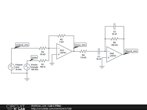 Lab Filter CircuitLab