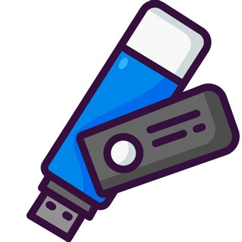 Flashdisk Generic Color Outline Icon