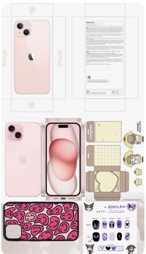 Kağıttan Telefon Için 12 Fikir Telefonlar Kağıt Maket Iphone