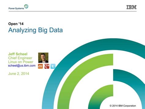 Analyzing Big Data Jeff Scheel Ppt
